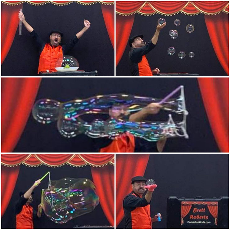 Professor Pop’s Bubble Show – Brett Roberts Productions